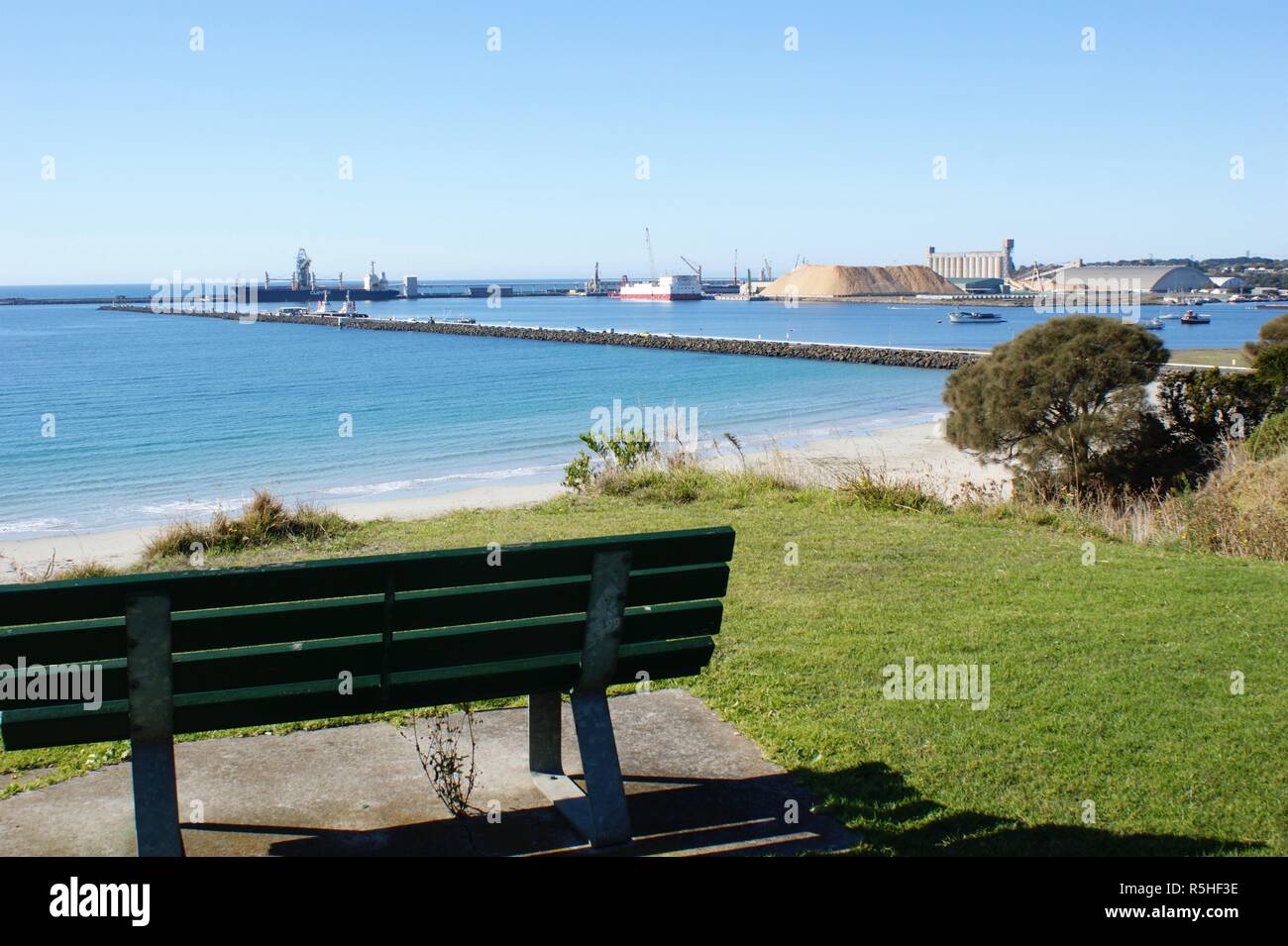 Port of Portland, Australia Stock Photo - Alamy