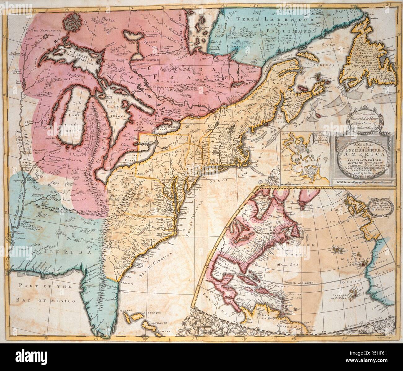 7 kingdoms map hi-res stock photography and images - Alamy