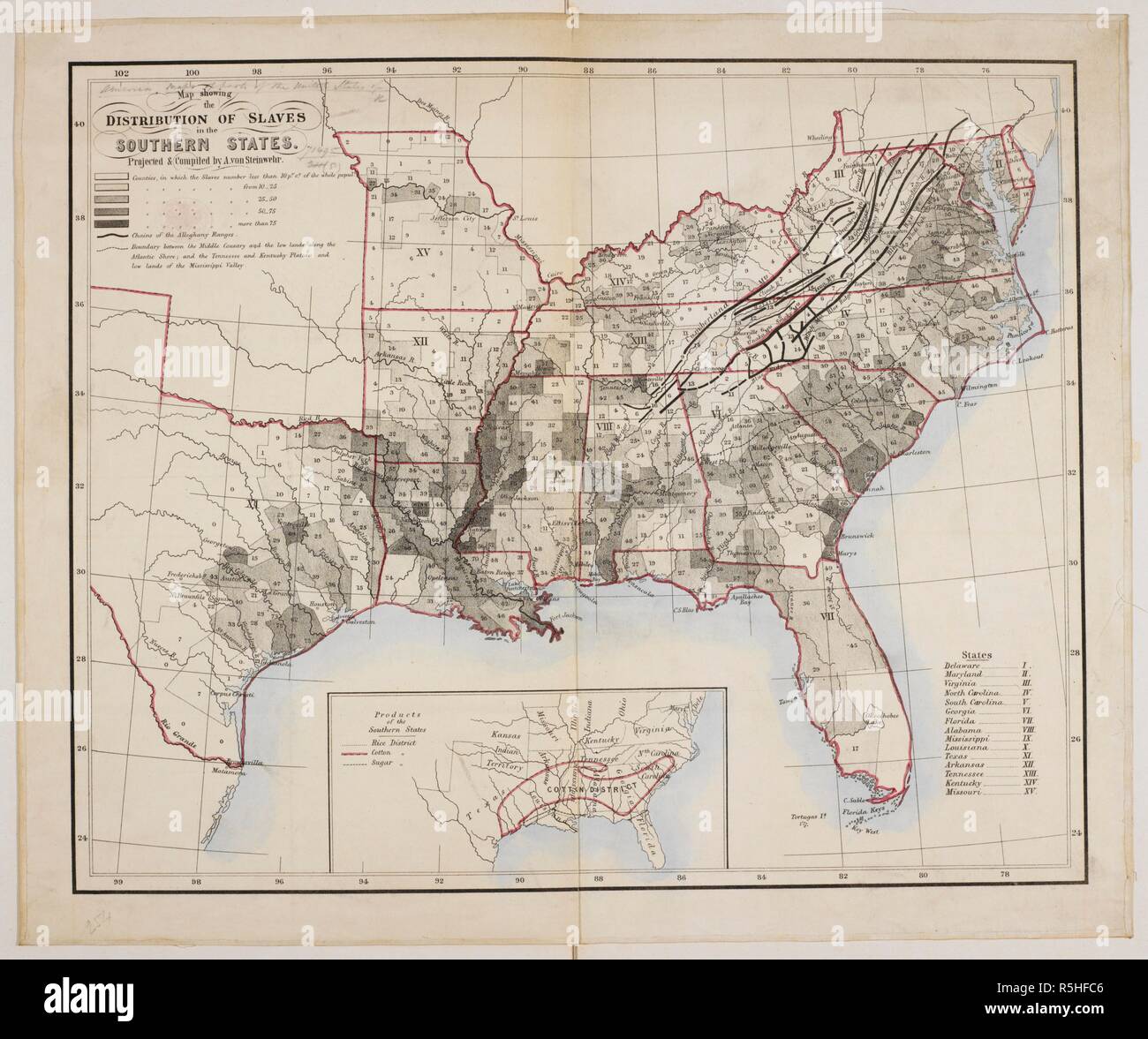Slave trade map hi-res stock photography and images - Alamy