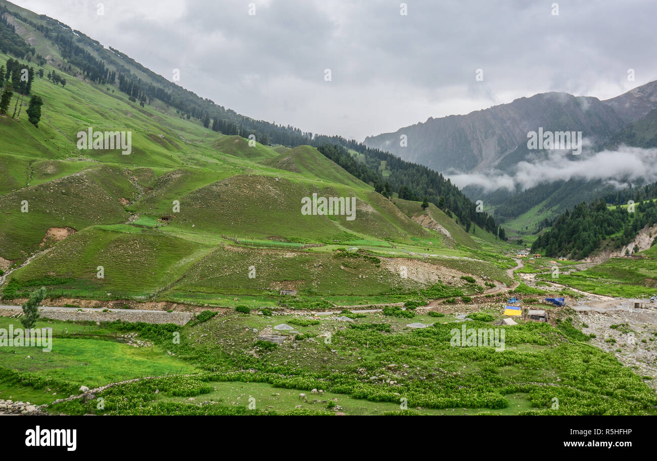 Mountain scenery of Kashmir and Jammu, Northern India Stock Photo - Alamy