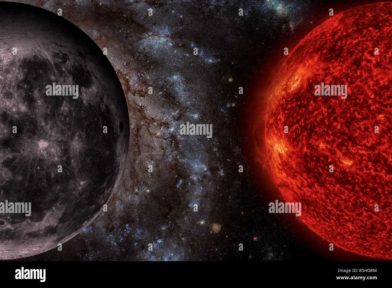 Solar System - Earths Moon. The Moon is Earth's only natural satellite ...