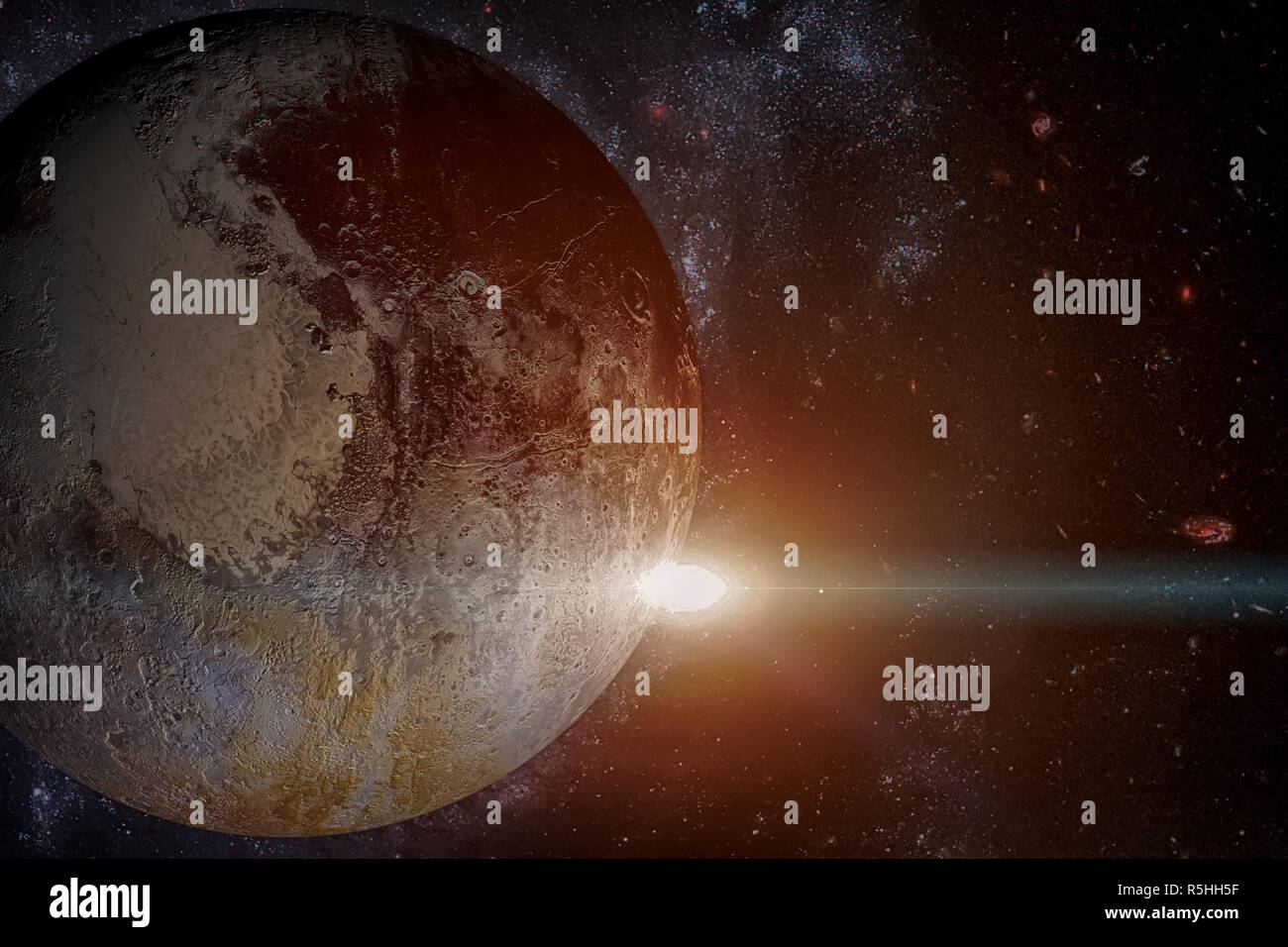 Kuiper belt solar system hi-res stock photography and images - Alamy