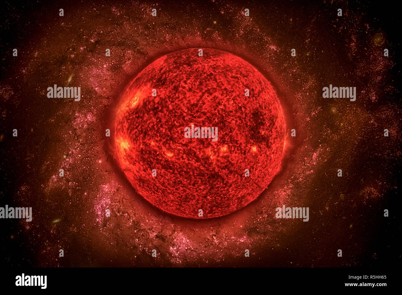 Solar System - Sun. Elements of this image furnished by NASA Stock ...