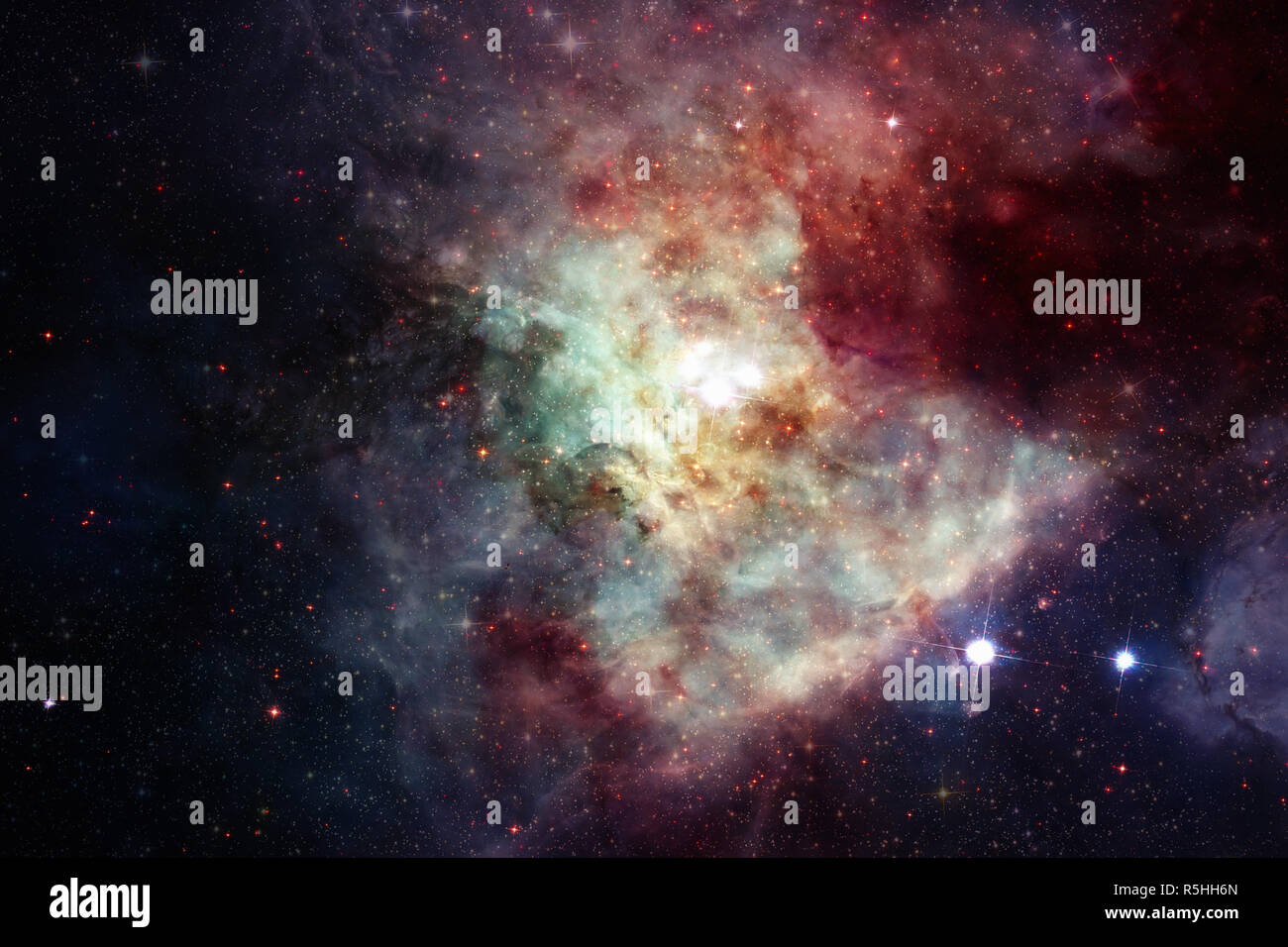 Galaxy - Elements of this Image Furnished by NASA Stock Photo - Alamy