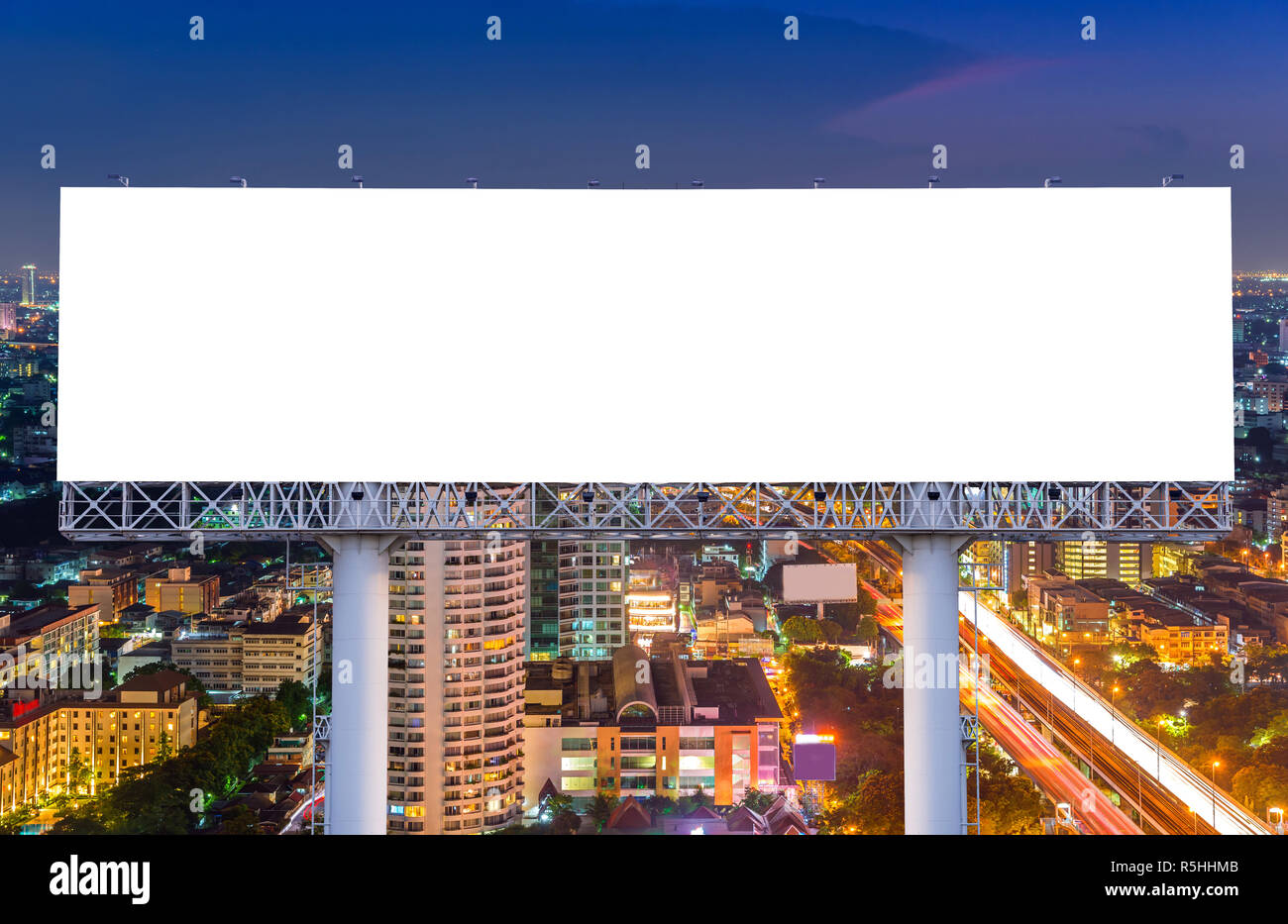billboard or advertising poster on building for advertisement concept ...