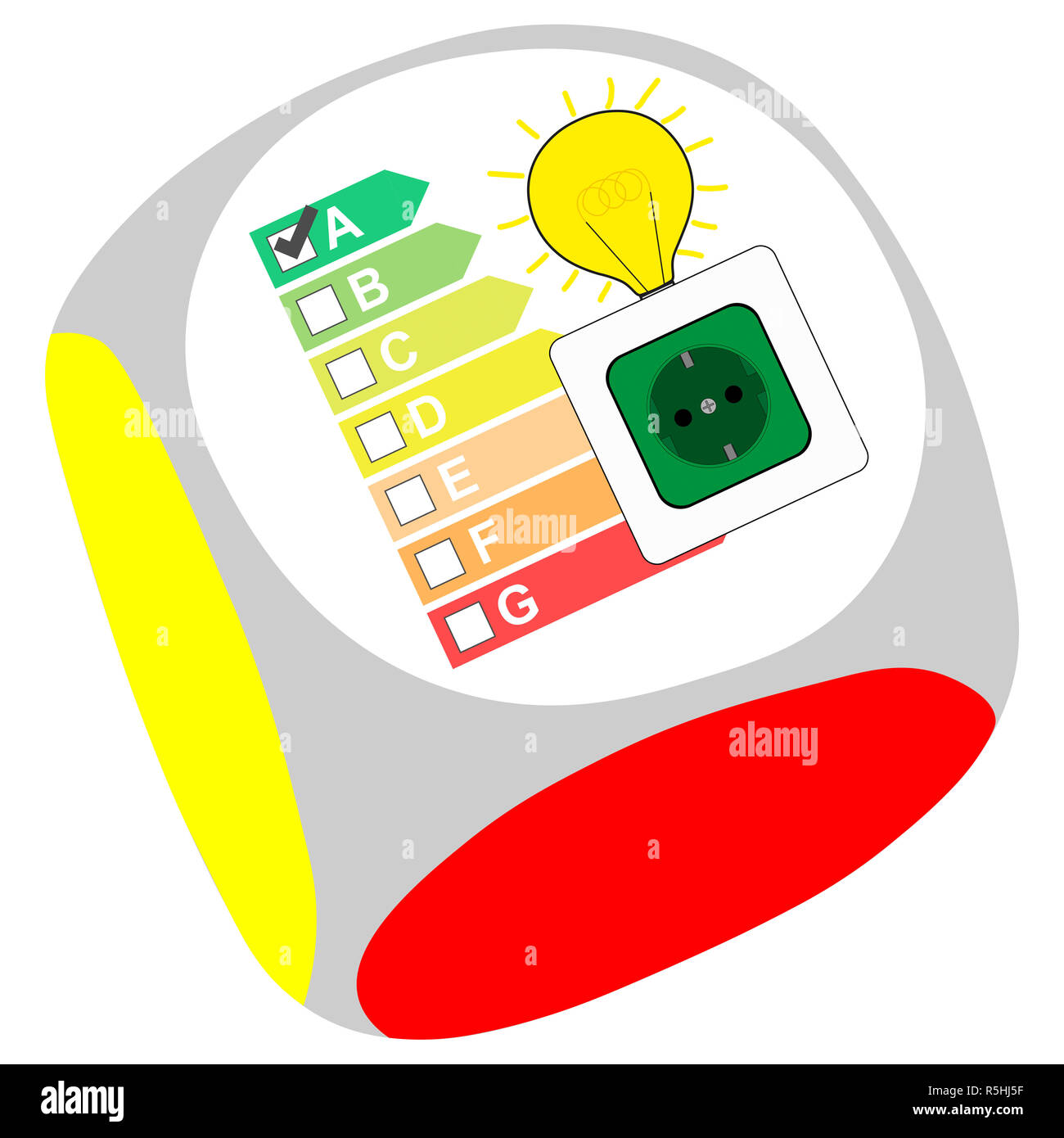 Energy label lightbulb hi-res stock photography and images - Alamy