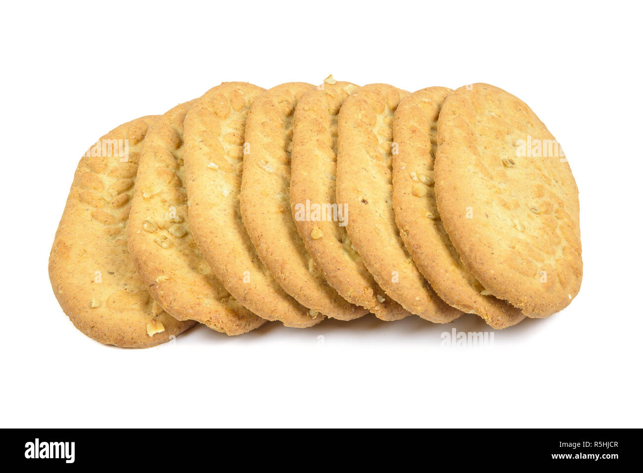 biscuits on white background Stock Photo - Alamy