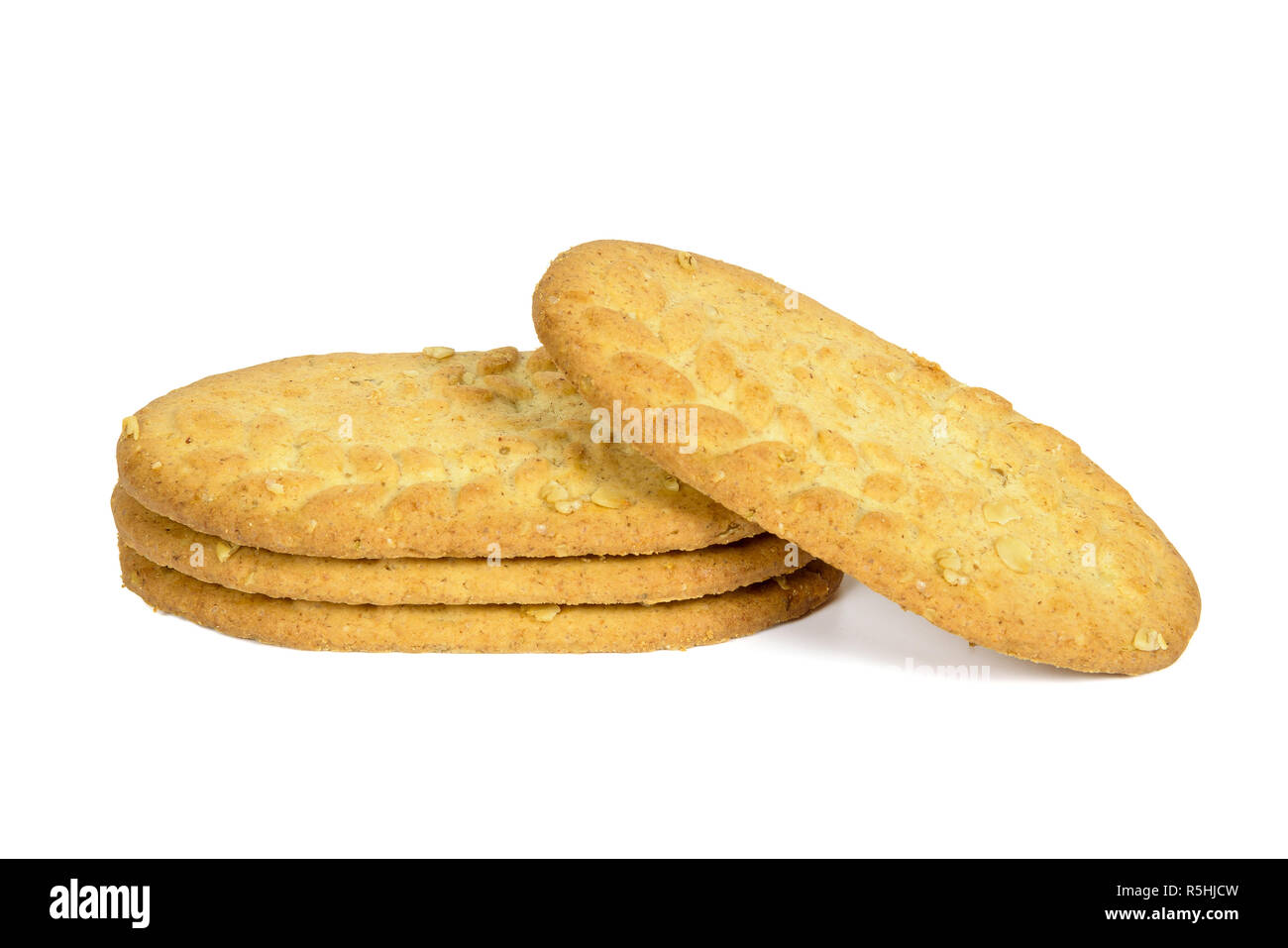 biscuits on white background Stock Photo - Alamy