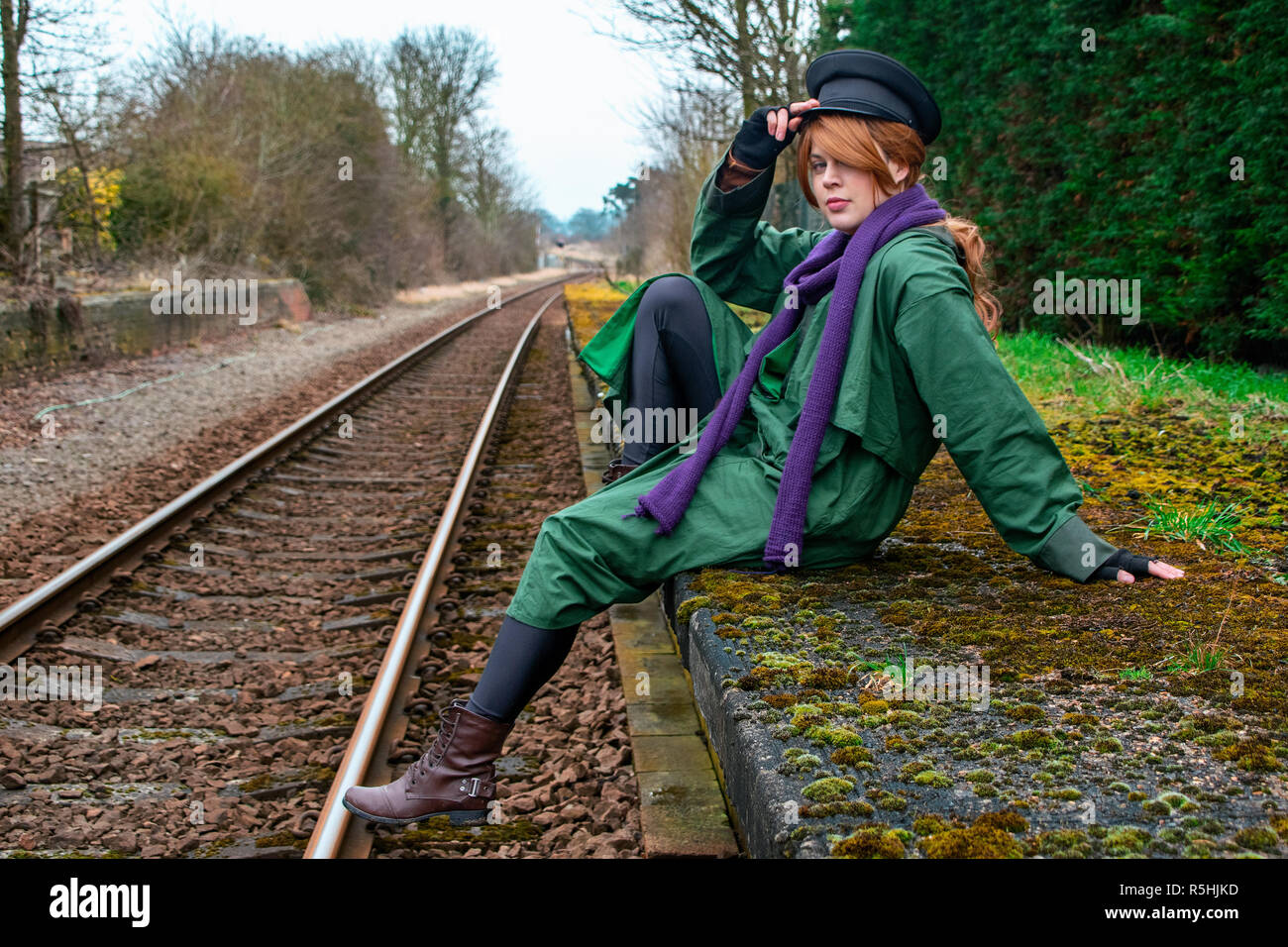 Lost Princess Anastasia Cosplay Stock Photo Alamy