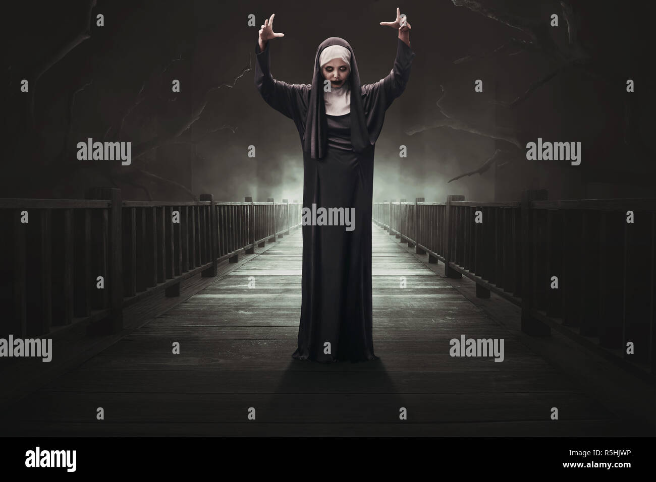 Angry nun hi-res stock photography and images - Alamy