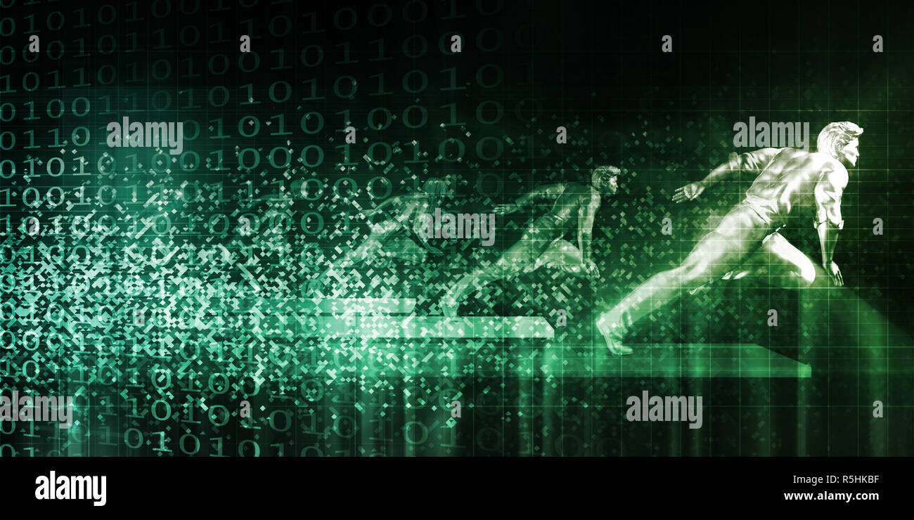 Competitive character hi-res stock photography and images - Alamy