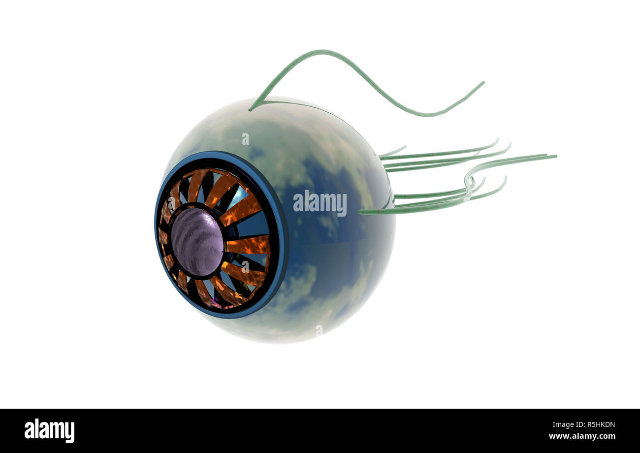 flying eye released as a drone Stock Photo - Alamy