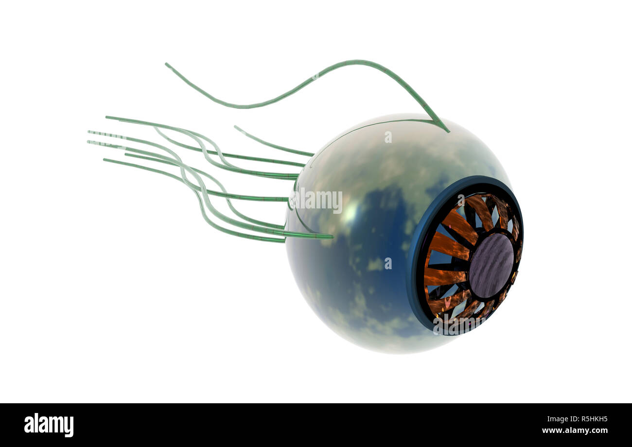 flying eye released as a drone Stock Photo - Alamy