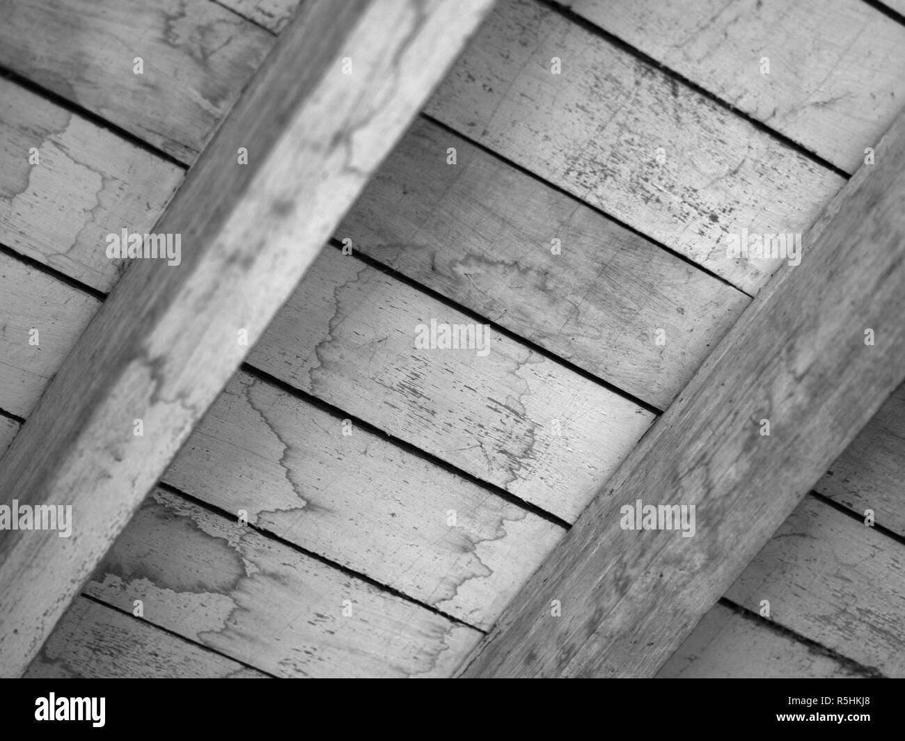 Wooden deep frame old Black and White Stock Photos & Images - Alamy