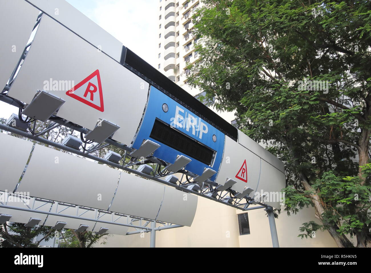 Electronic Road Pricing ERP system Singapore Stock Photo - Alamy