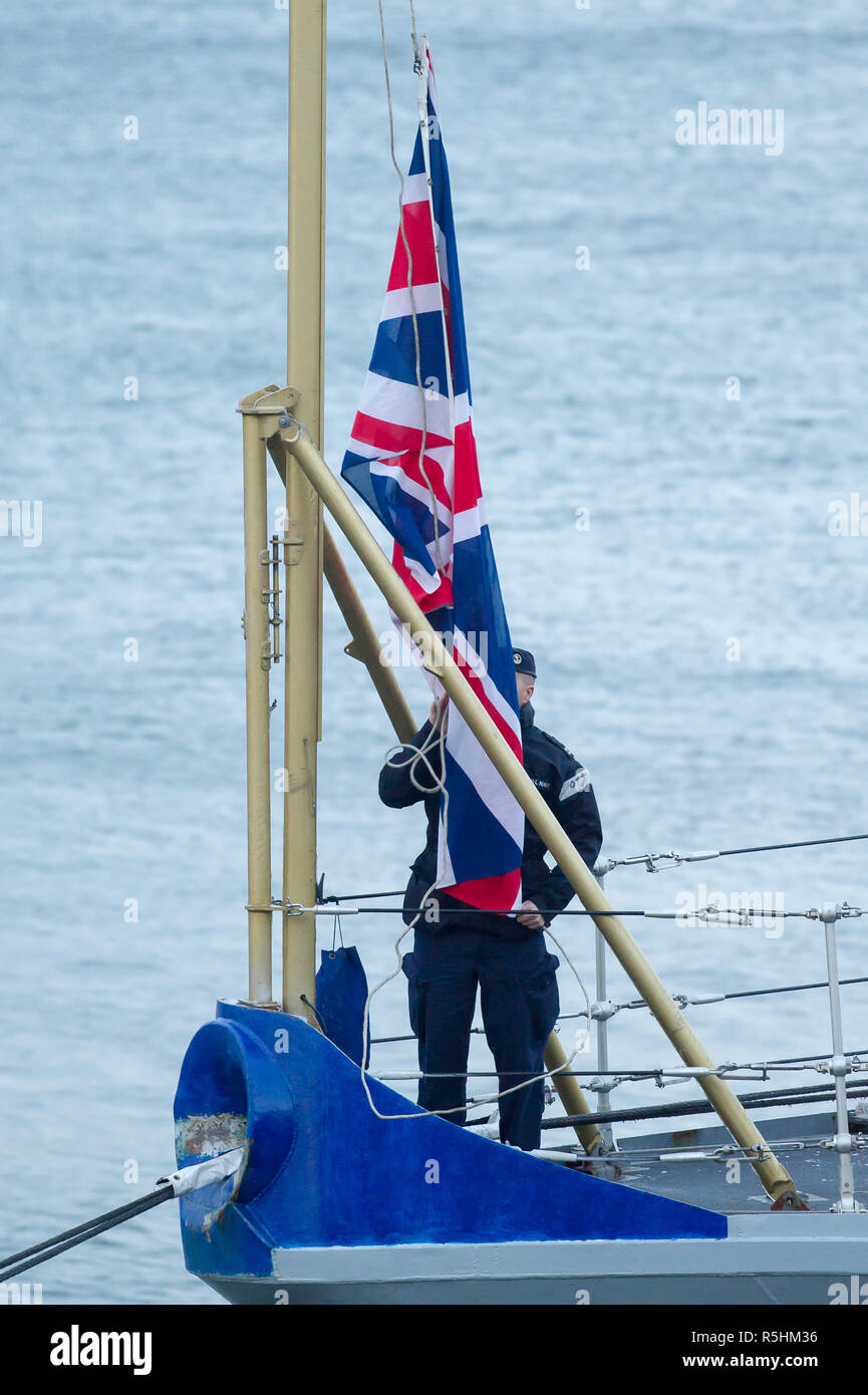 British Type 23 frigate or Duke-class frigate HMS Westminster F237 is ...