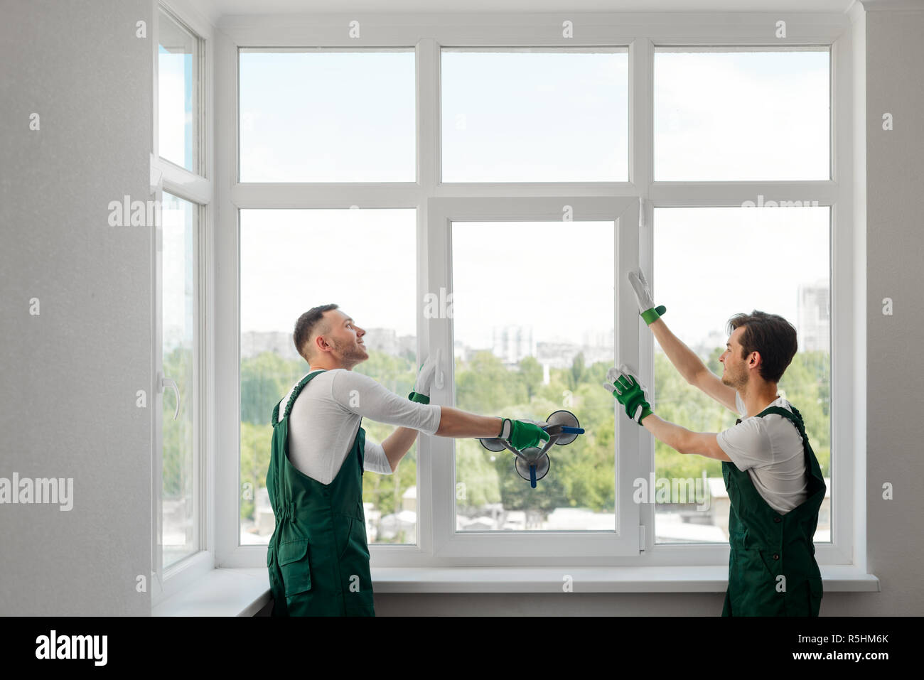 Pvc replacement window hi-res stock photography and images - Alamy