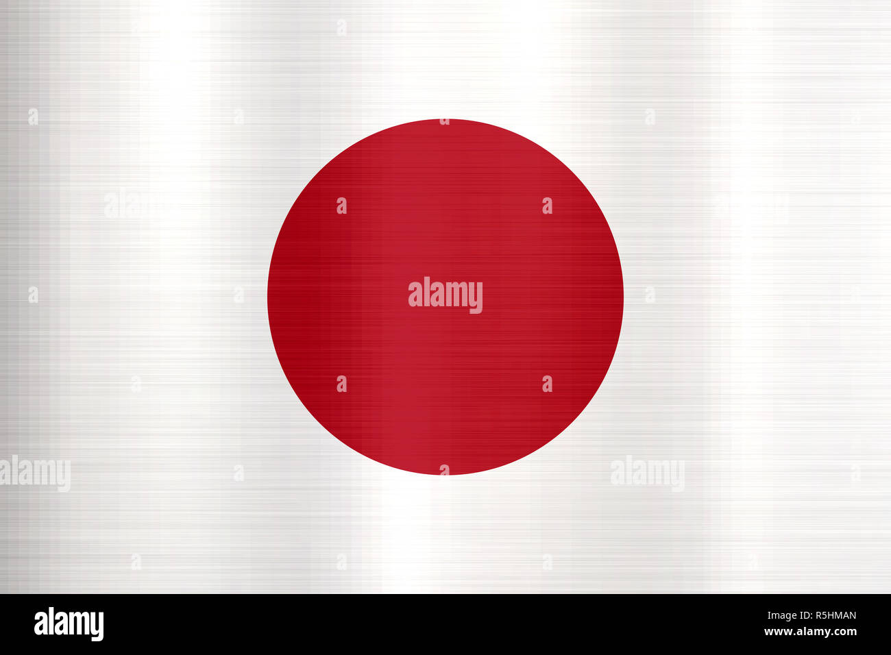 Japan Flag metallic texture Stock Photo - Alamy