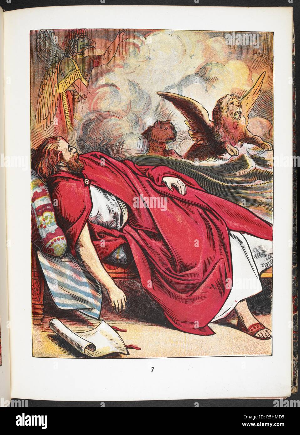 Illustration book daniel old testament hi-res stock photography and ...