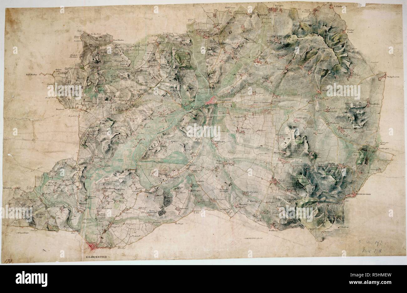 Map of confluence hi-res stock photography and images - Alamy