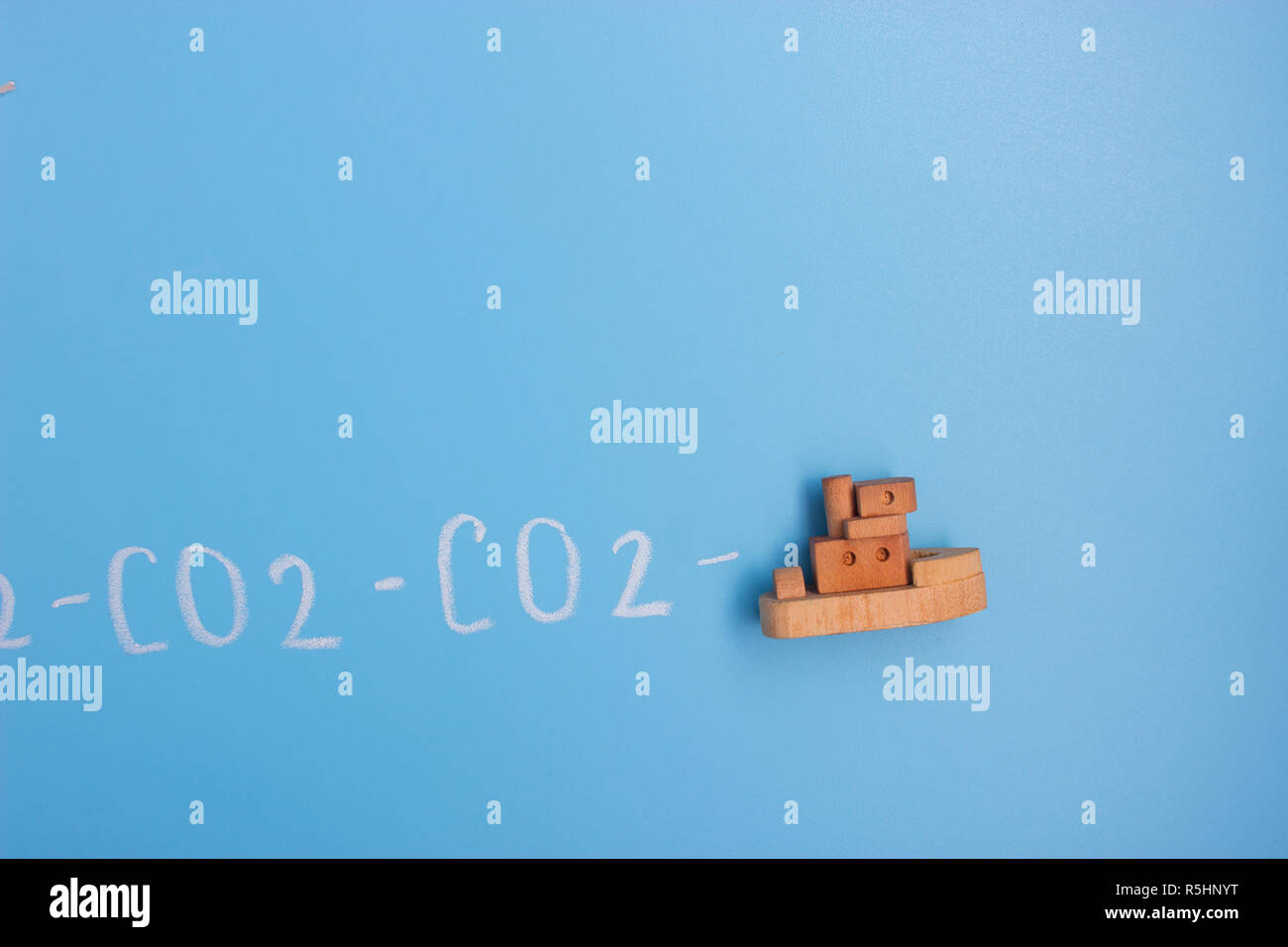 transportation causing air pollution. air pollution concept image Stock ...
