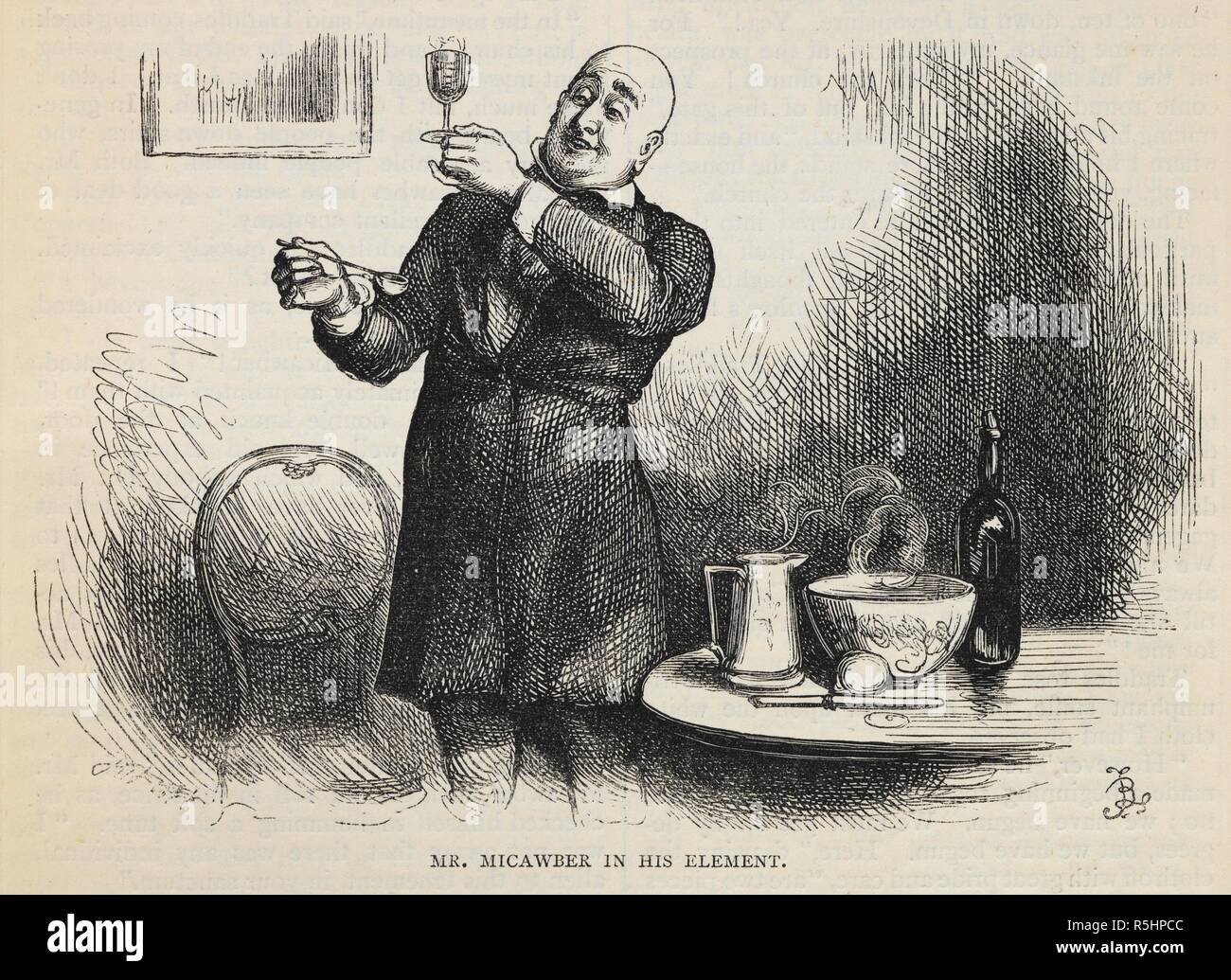 David copperfield charles dickens illustration hi-res stock photography ...