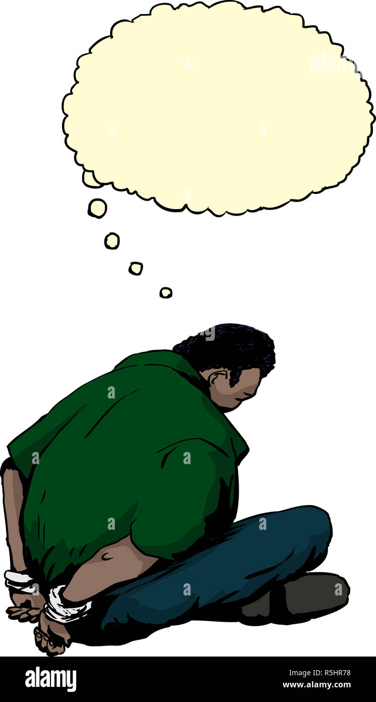 African american handcuffed prisoner hi-res stock photography and ...