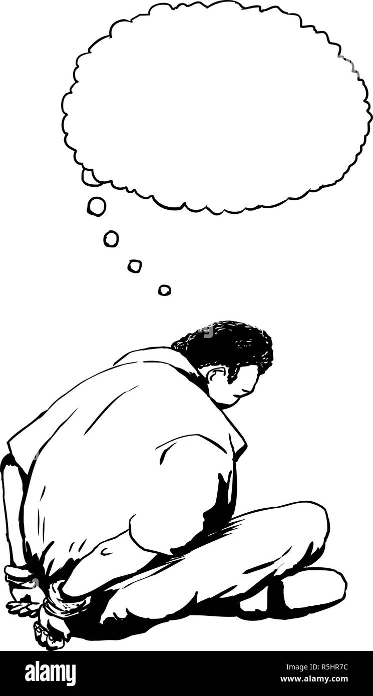 Cartoon prisoner Black and White Stock Photos & Images - Alamy