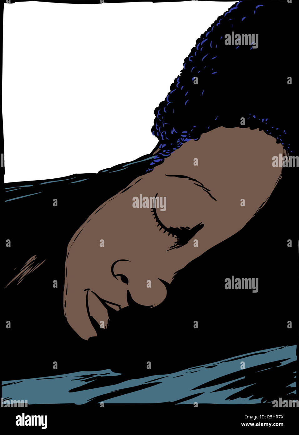 Deep sleep art hi-res stock photography and images - Alamy