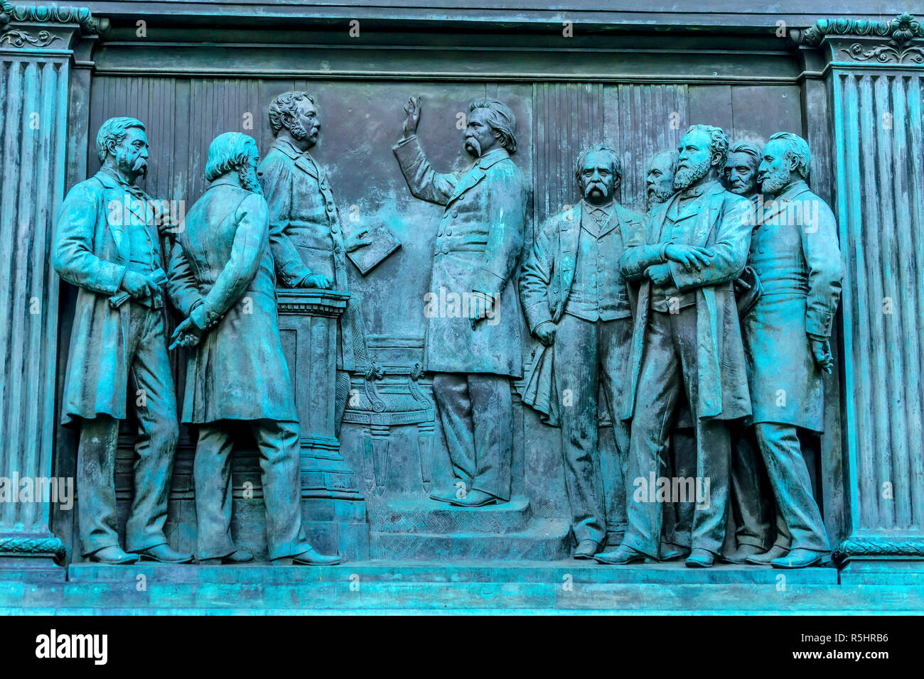 General John Logan Memorial Civil War Statue Logan Circle Washington DC ...