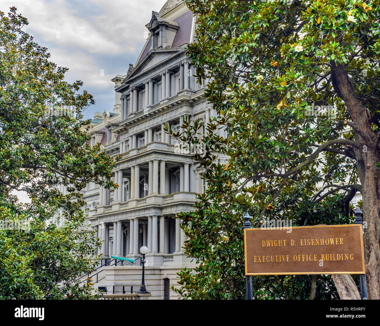 Old Executive Office Eisenhower Building Washington DC Stock Photo - Alamy