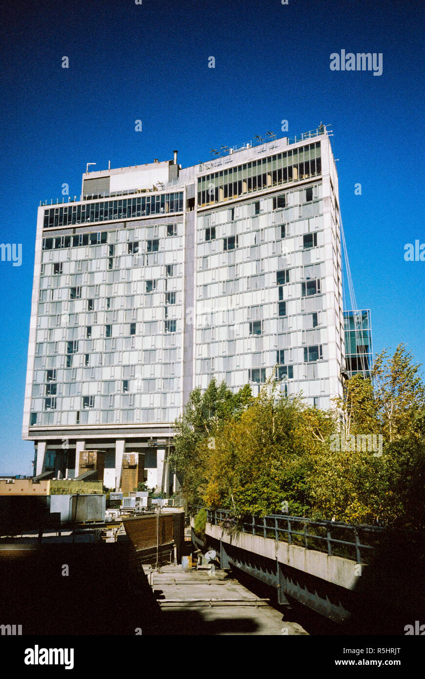 The Standard,The High Line Park a walkway built on an old elevated ...