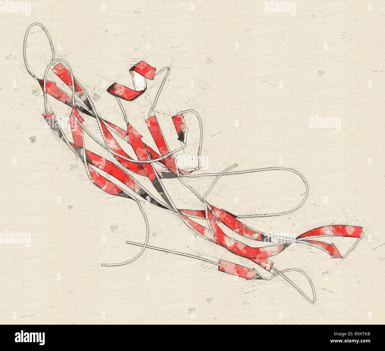 Human Chorionic Gonadotropin (hCG) glycoprotein hormone, chemical ...