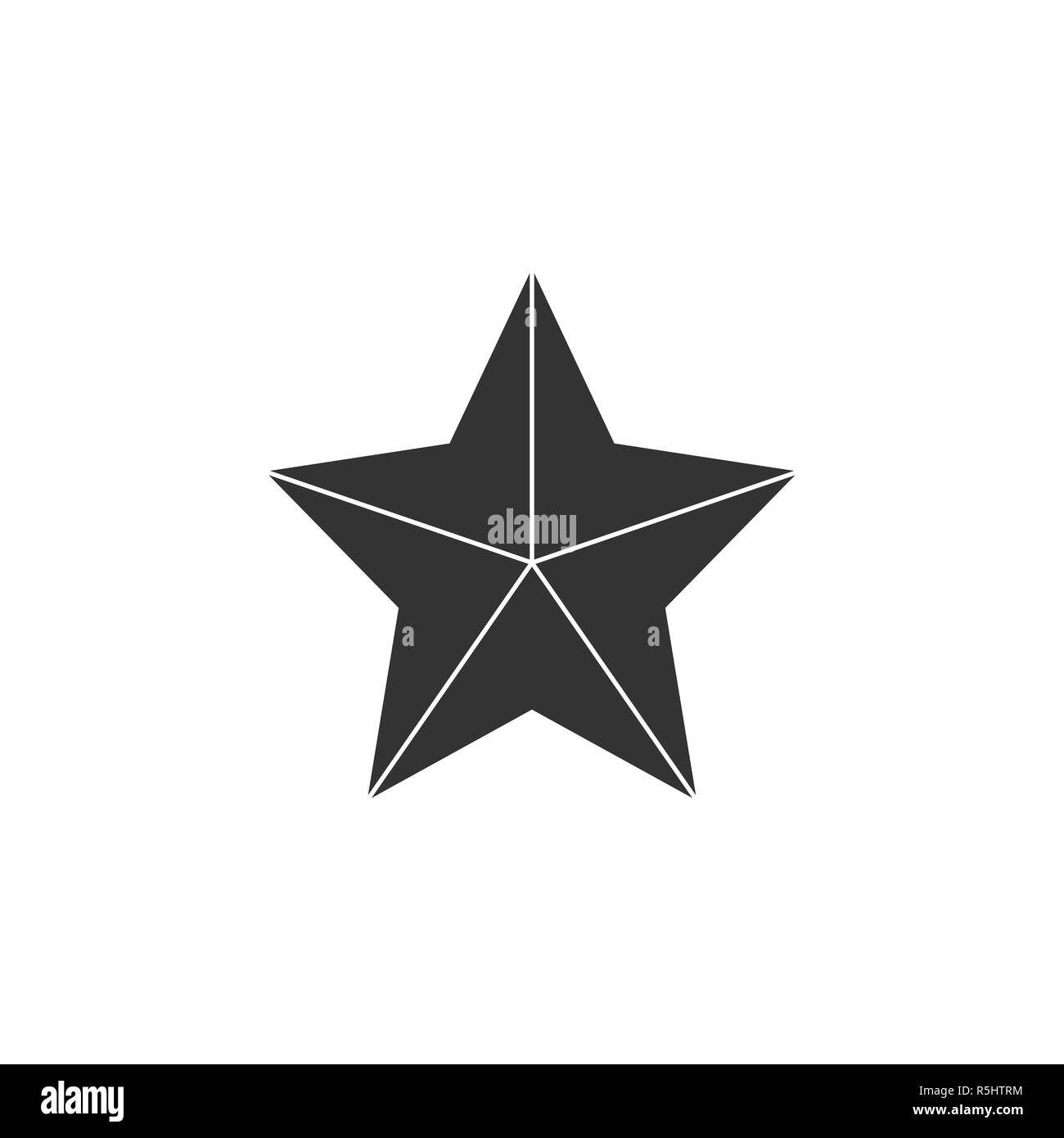 Star vector icons star vector icons for rating and award hi-res stock ...