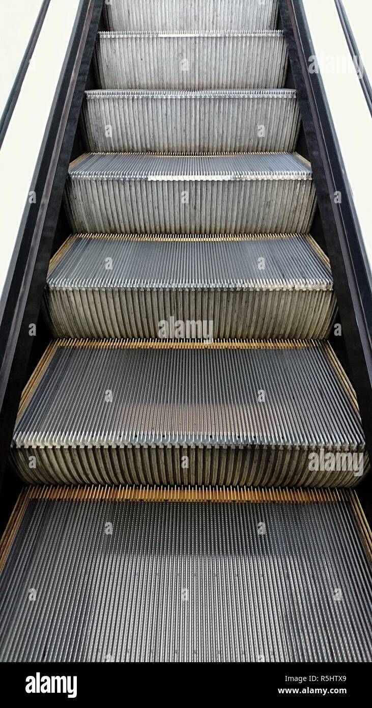 Escalator Steps High Resolution Stock Photography and Images - Alamy