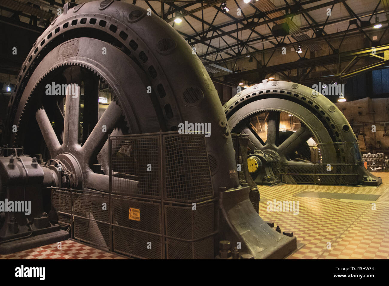 Industrial building, machines, iron building, Iron works Stock Photo ...
