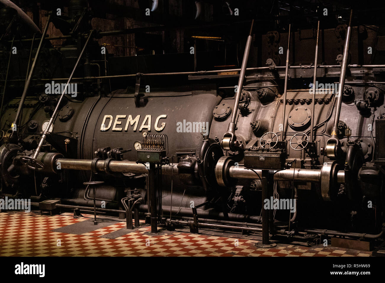 Industrial building, machines, iron building, Iron works Stock Photo ...