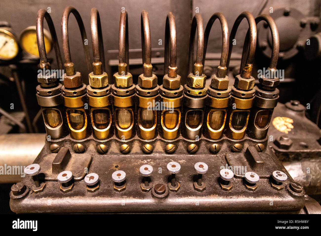 Industrial building, machines, iron building, Iron works Stock Photo ...