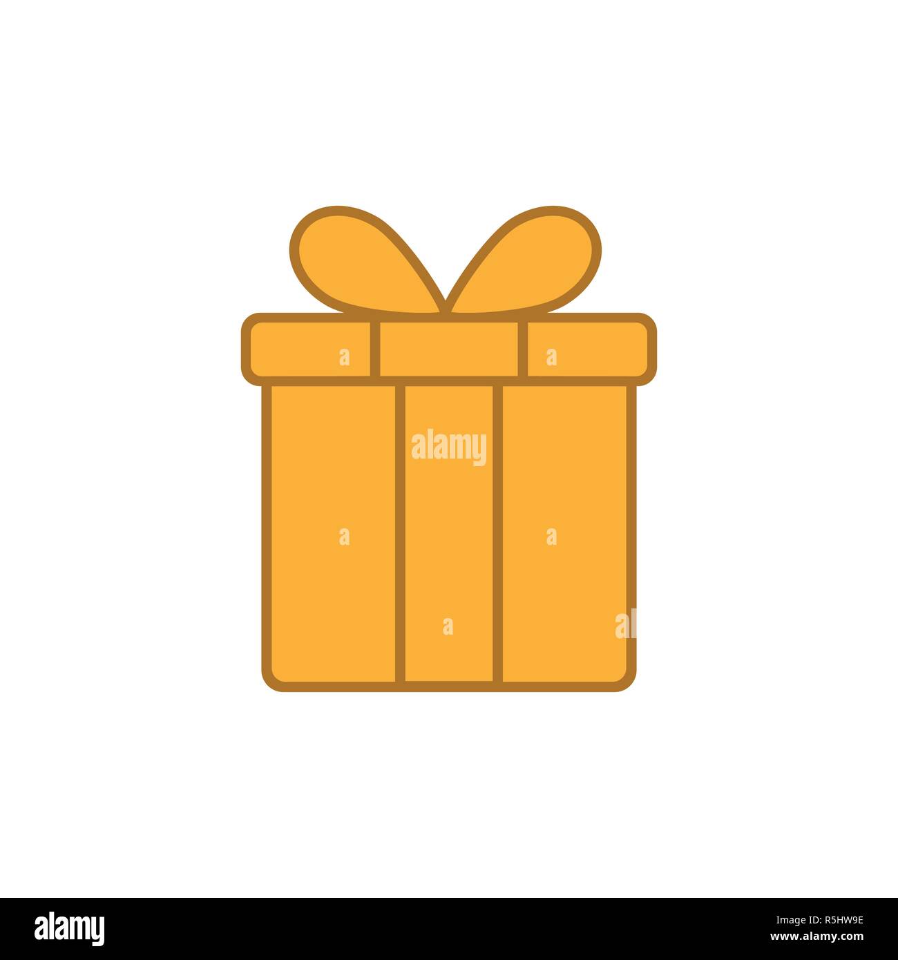 Gift box sign icon. Vector illustration Stock Vector Image & Art - Alamy