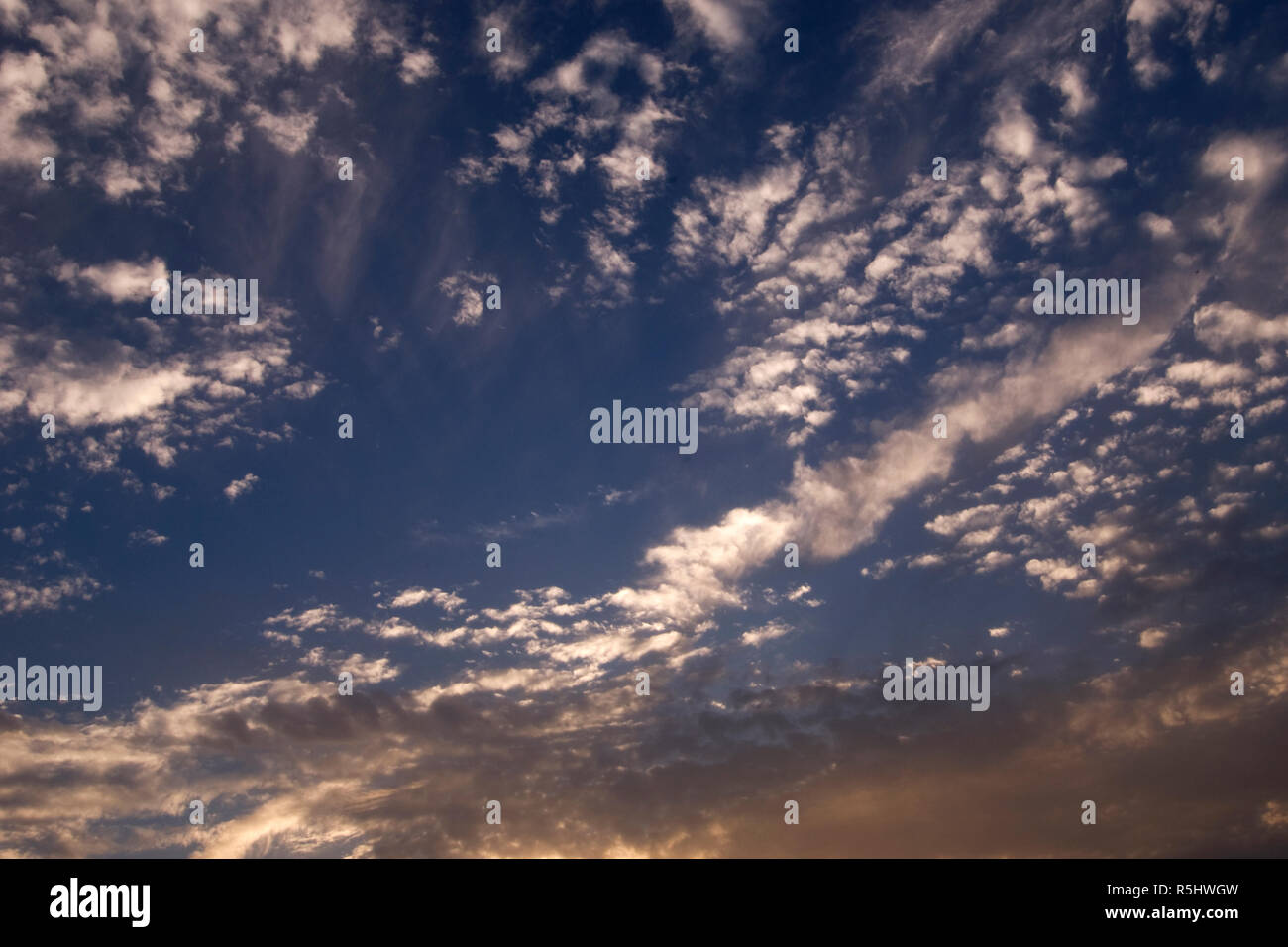 A crazy sunset in South Africa, Views of South Africa Stock Photo - Alamy