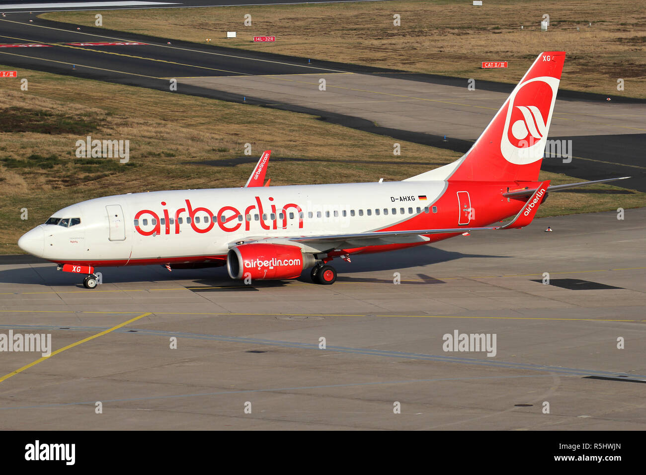 German TUIfly Boeing 737-700 with registration D-AHXG in Air Berlin ...