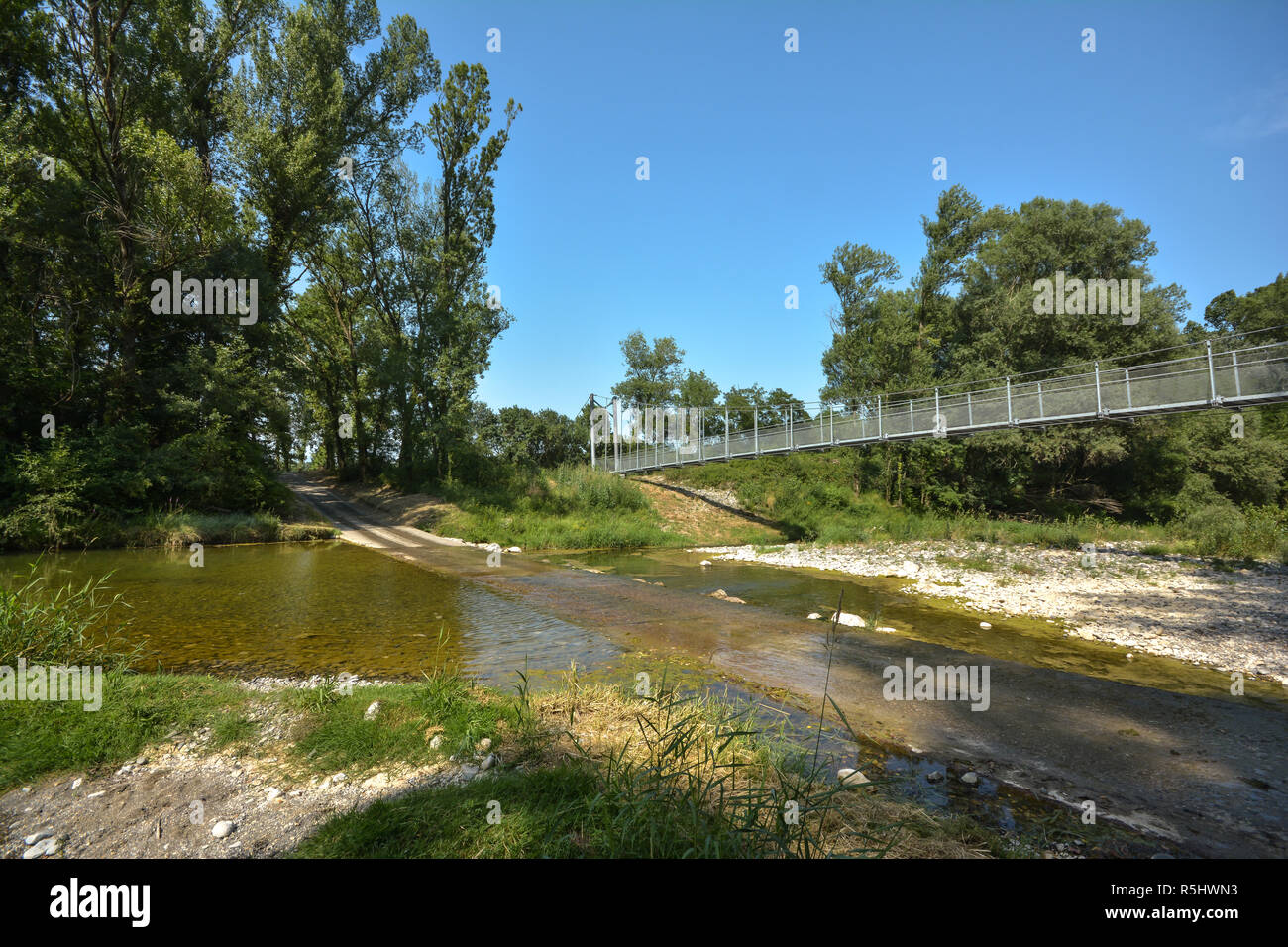 bridge via rhona Stock Photo - Alamy