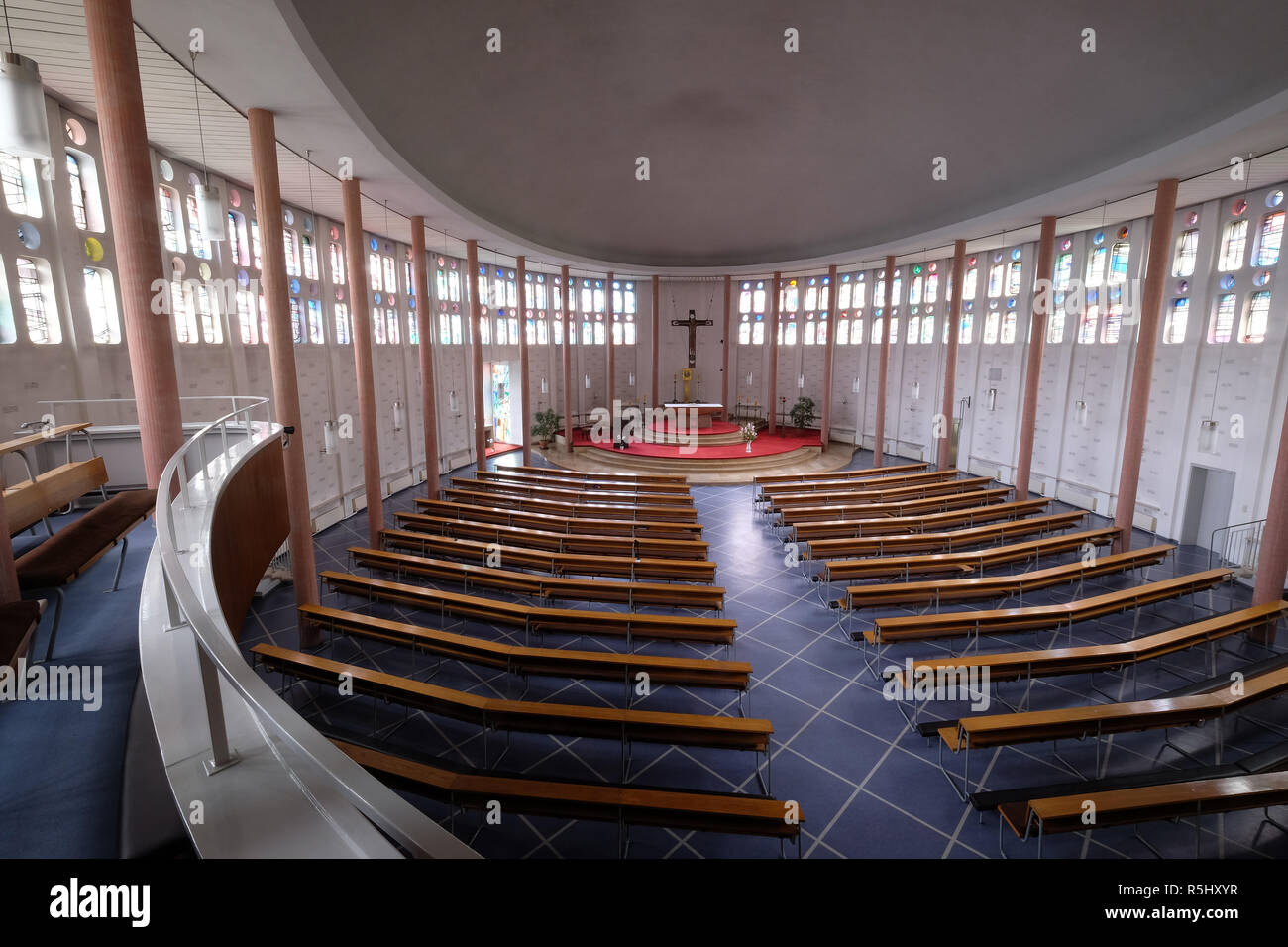 Church in Convent of the Sisters of the Holy Cross in Gemunden, Germany ...