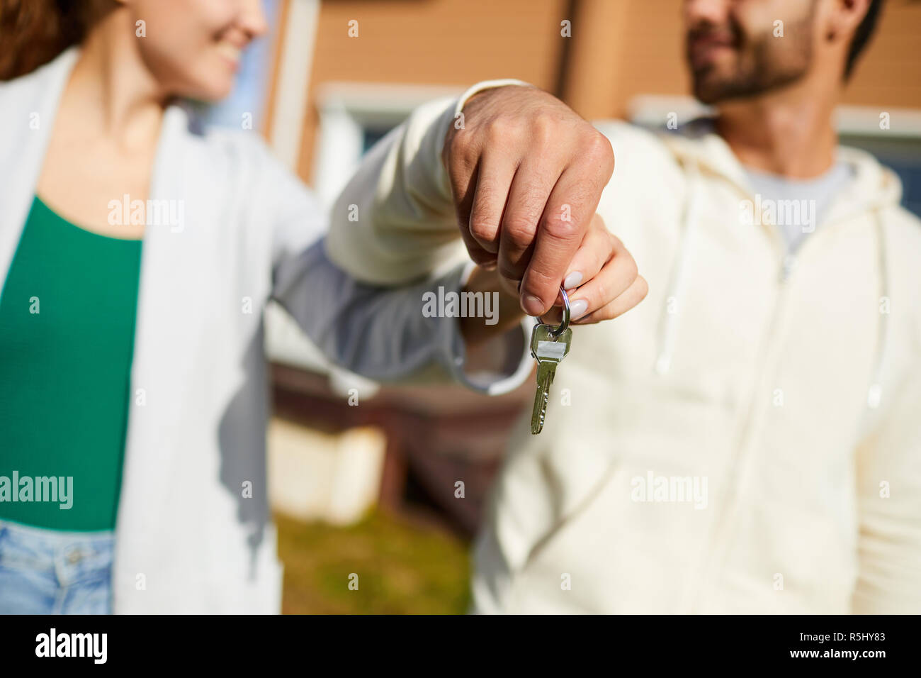 Man woman key in hi-res stock photography and images - Alamy