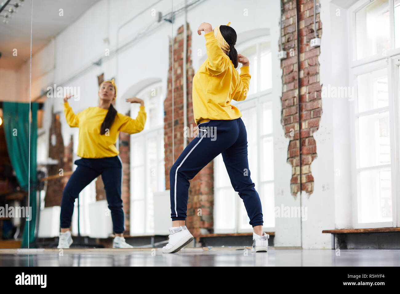 Learning to dance Stock Photo - Alamy