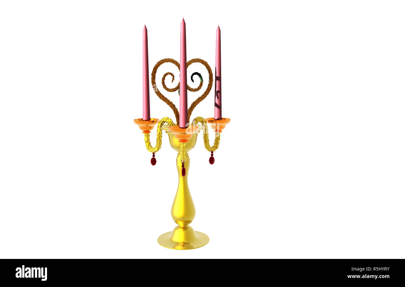 candelabra as a candelabrum released Stock Photo - Alamy