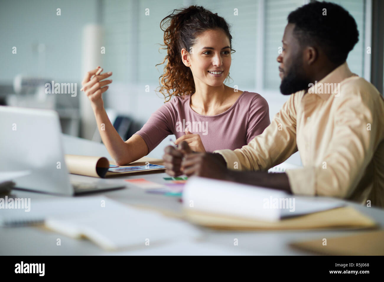 Designers at work Stock Photo - Alamy