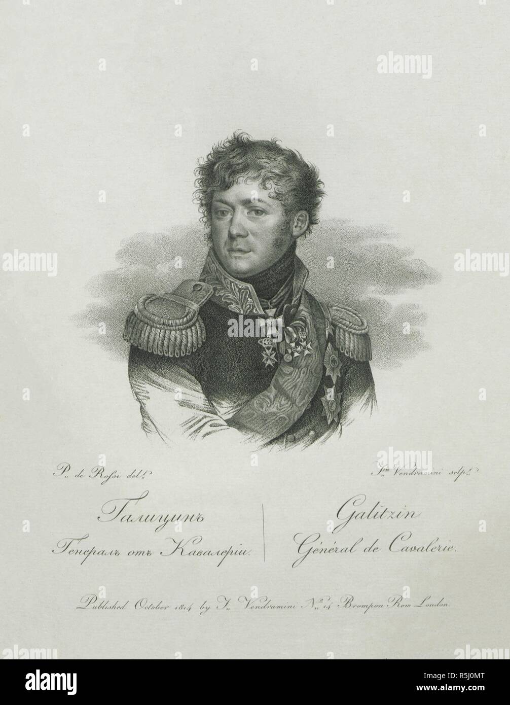 Portrait of Prince Dmitriy Vladimirovich Golitsyn (1771-1844). Museum ...