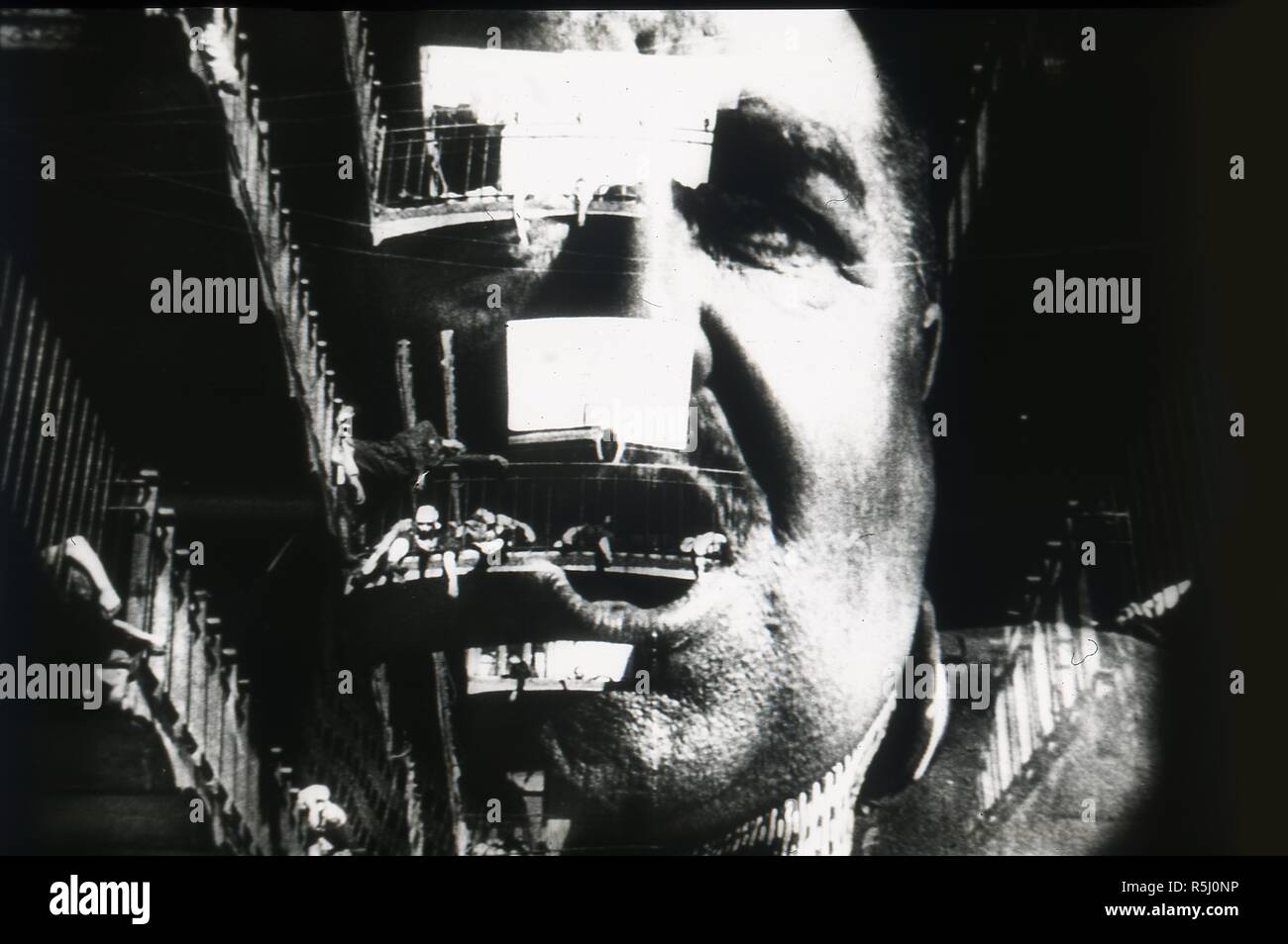 Scene from the film Strike by Sergei Eisenstein. Museum: PRIVATE ...