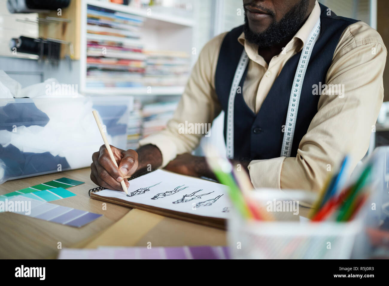 Creating models for collection Stock Photo - Alamy